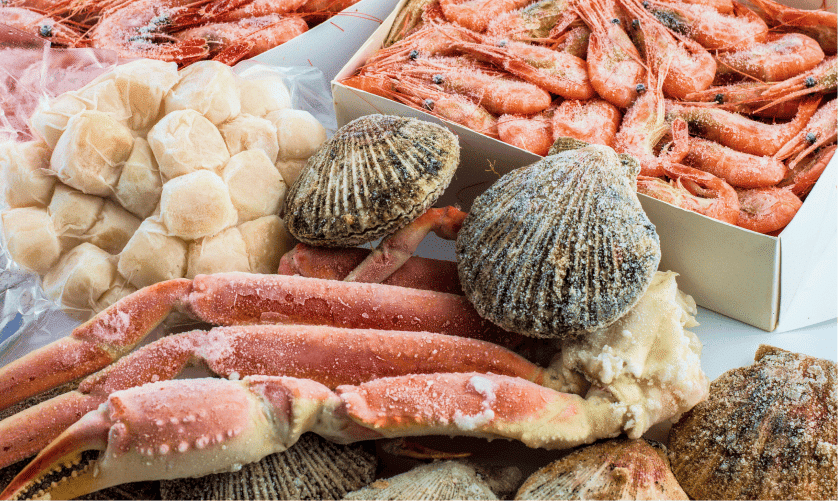 ¿Mariscos congelados o frescos? - Mariscos Apolo